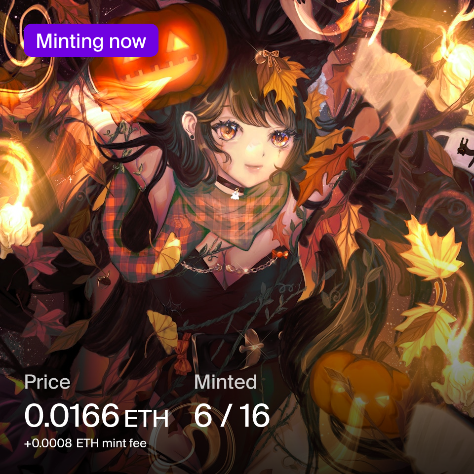 Miss Spooky's Greeting to Fall | Foundation