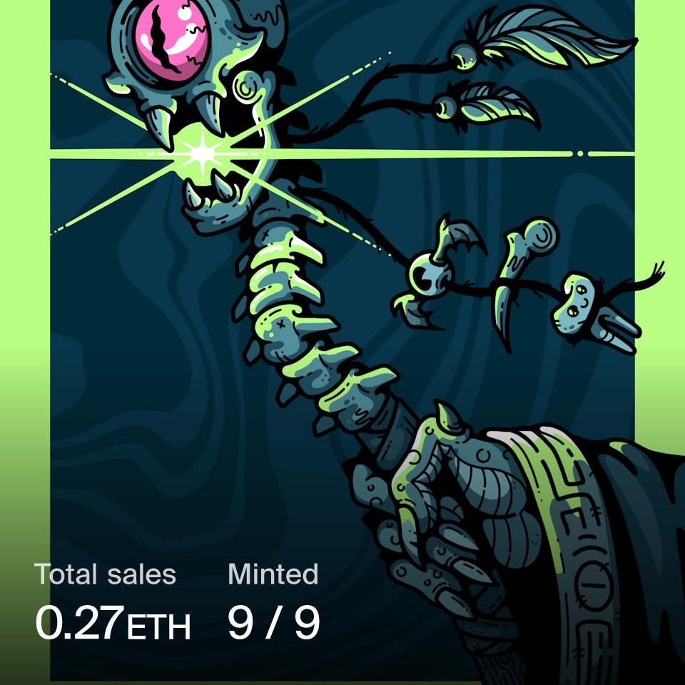 The Cycloptic Conundrum Cane, aka Britney | Foundation