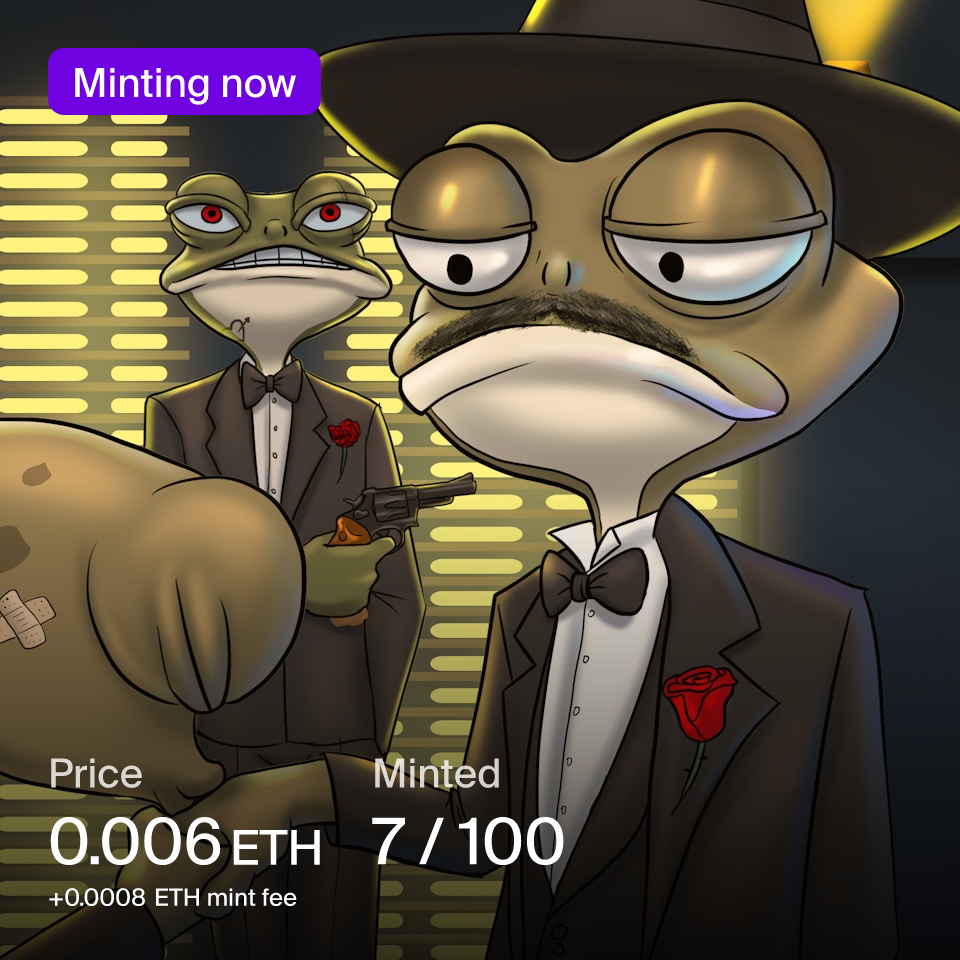 MAFIA FROG FATHER | Foundation