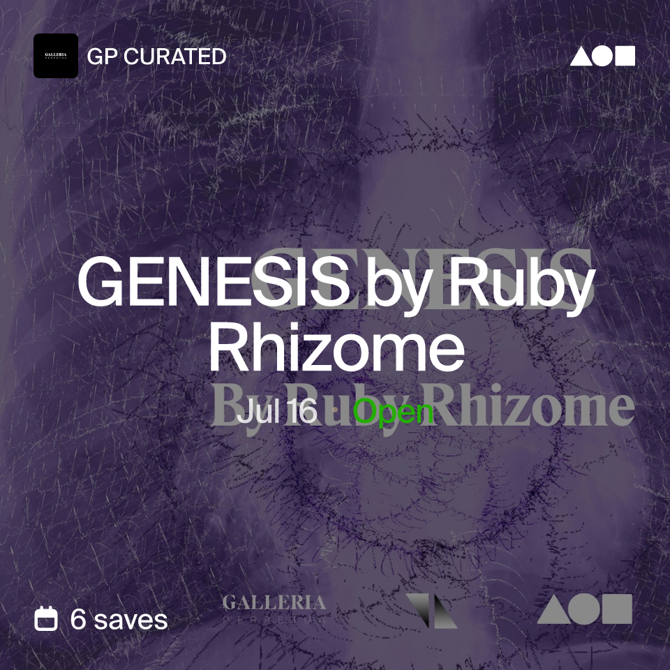 GENESIS by Ruby Rhizome | Foundation