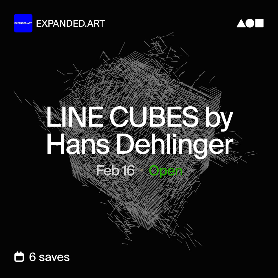 LINE CUBES by Hans Dehlinger | Foundation