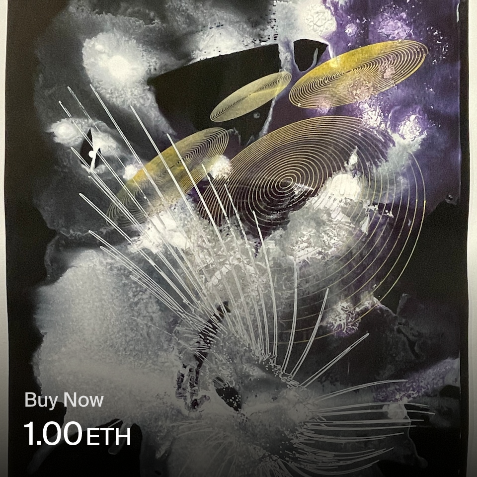 Purple & Gold Composition | Foundation