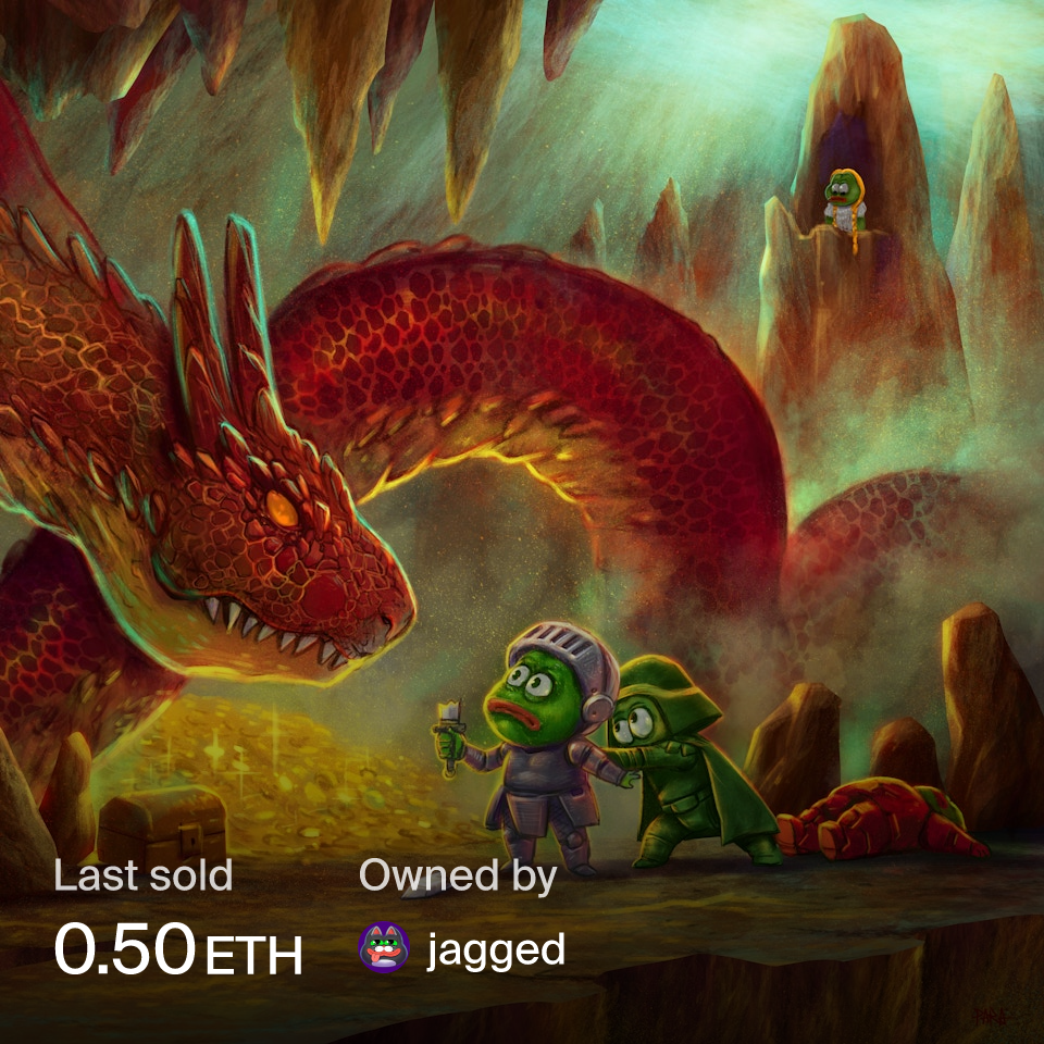 Knight Pepe and the Dragon | Foundation