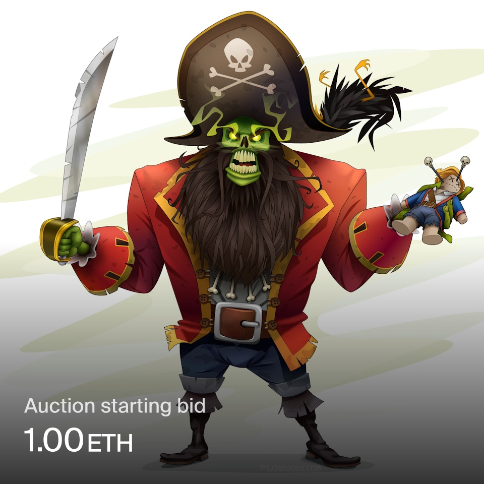 LeChuck, the zombie pirate | Foundation