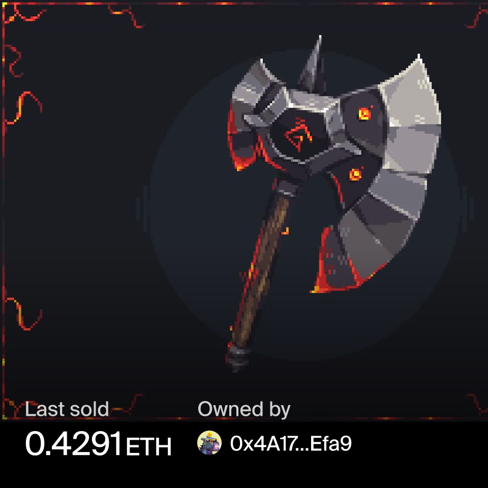 Fiery War Axe | Foundation