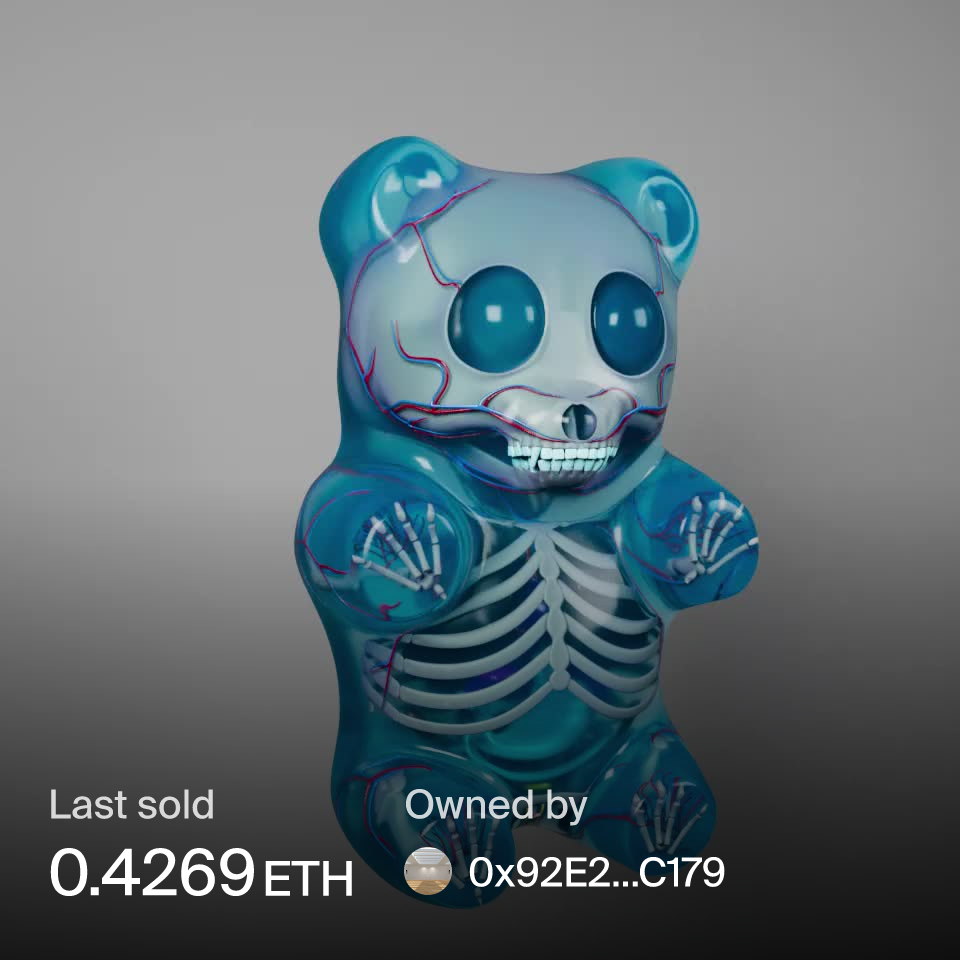 Gummi Bear Anatomy (Blue Raspberry) | Foundation