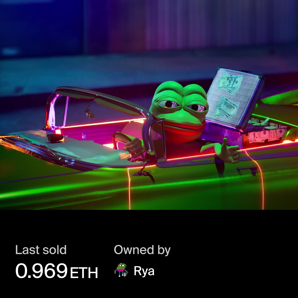 Lucky Rich Pepe 🐸 | Foundation