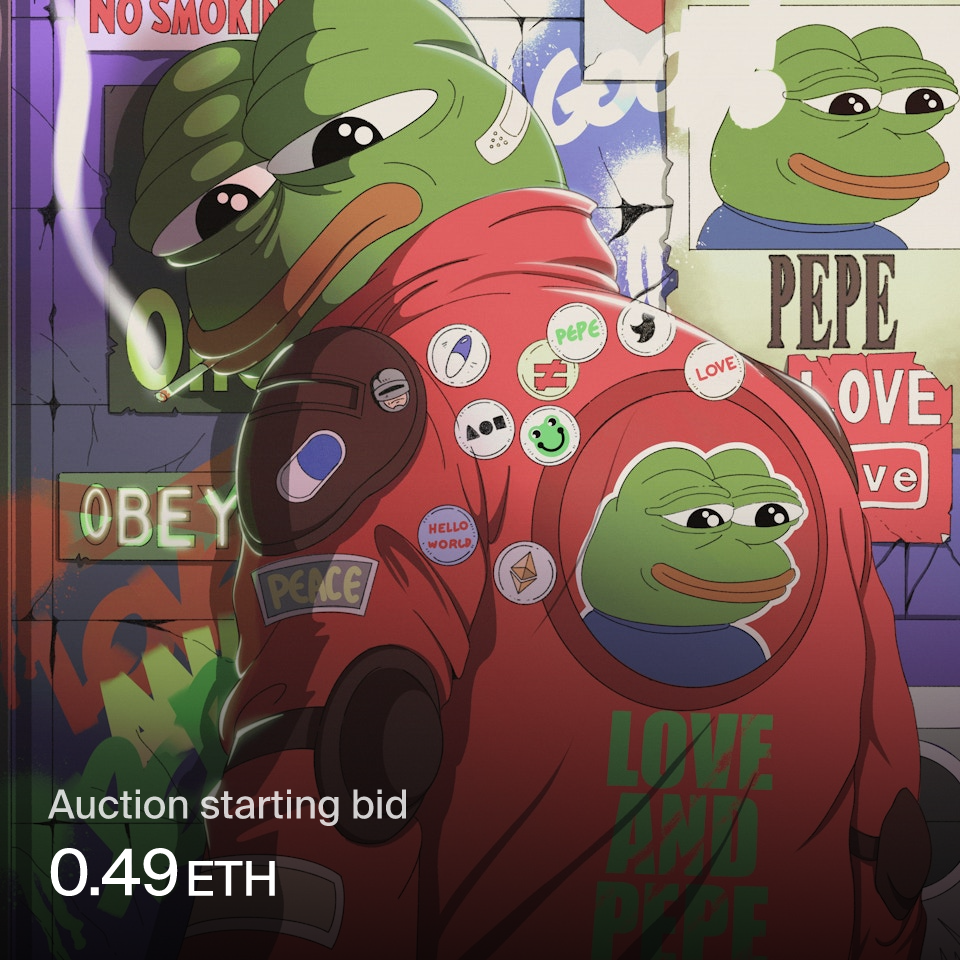Pepe Punk : Love and Pepe | Foundation