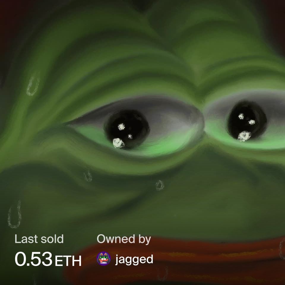 THE SWEATING PEPE | Foundation