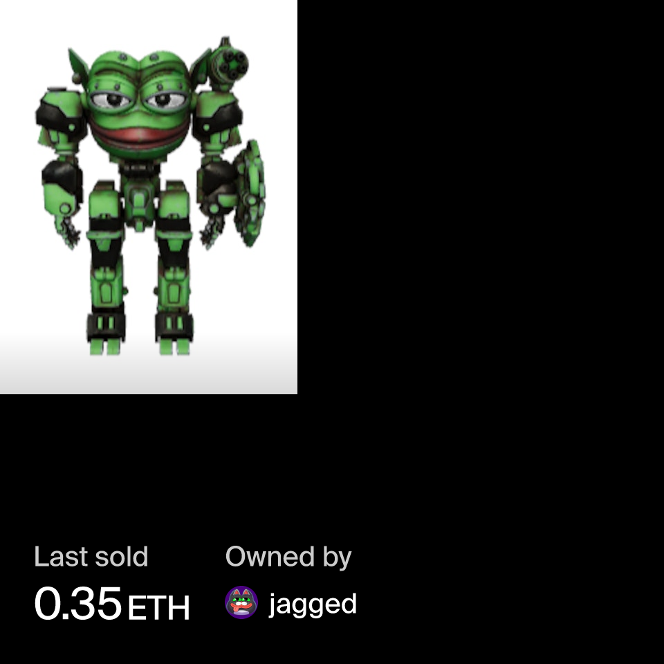 3D ROBO PEPE WAR #05 🐸🤖 | Foundation