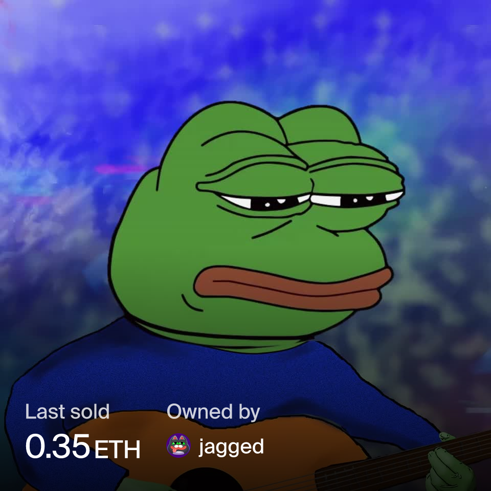 Lonely Pepe | Foundation