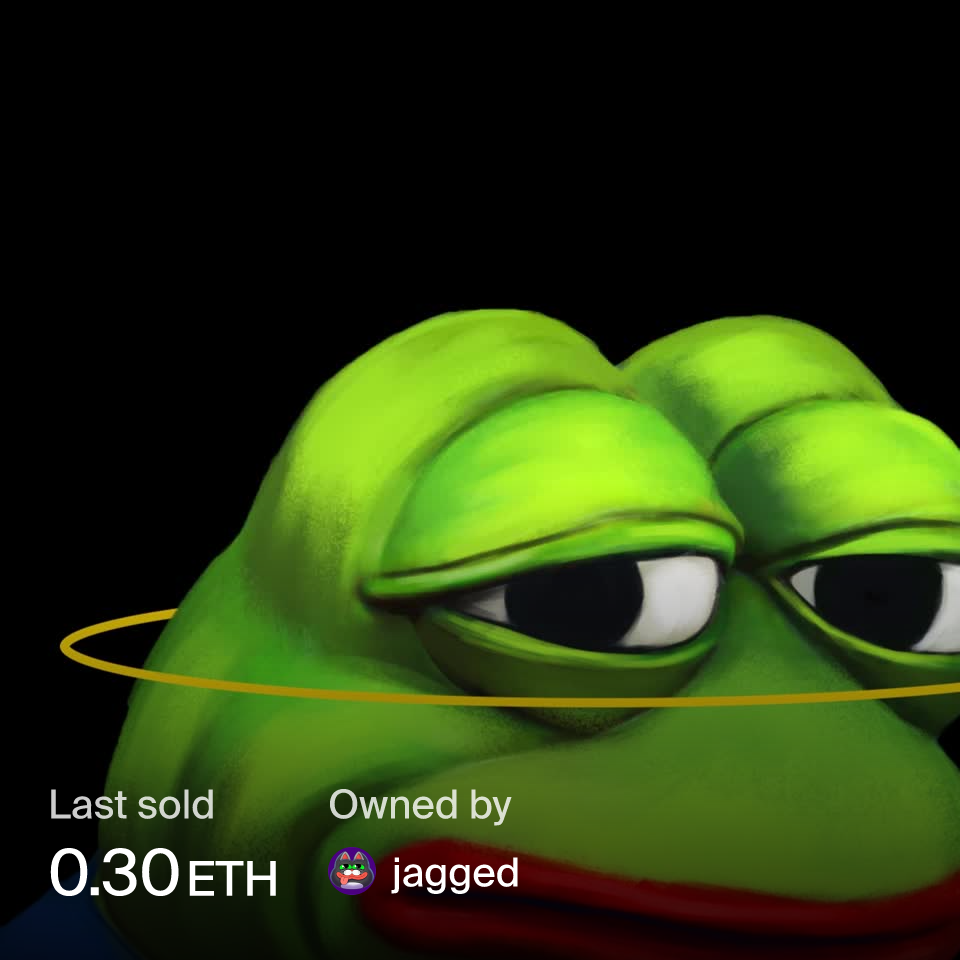 Pepe Thinking of Ethereum | Foundation