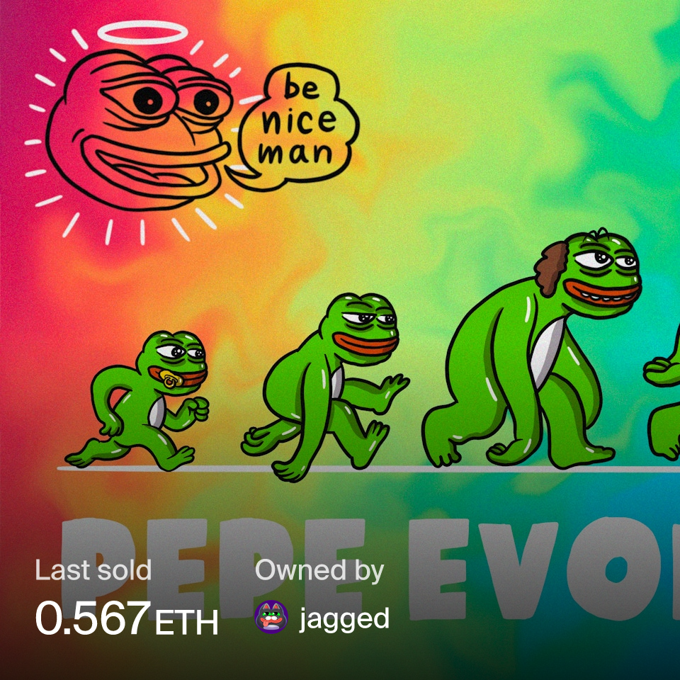 PEPE EVOLUTION 🐸 👑 | Foundation