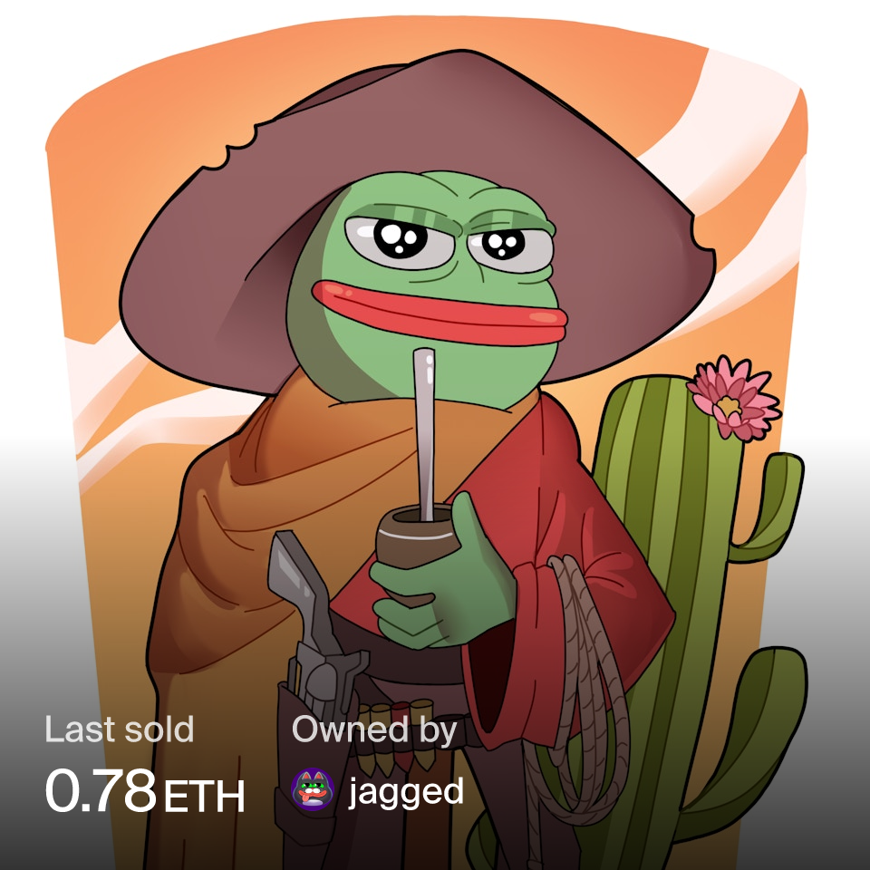 Real Pepe cowboy | Foundation