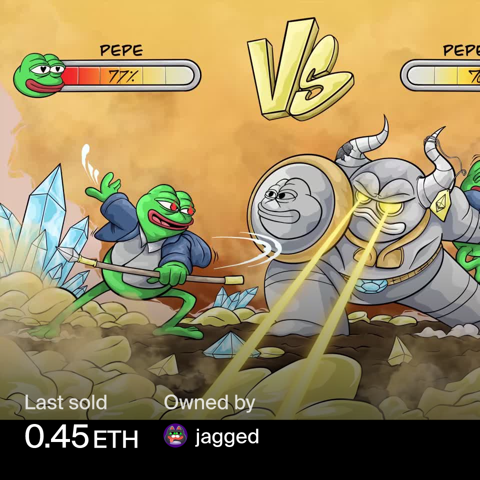 Pepe Game Battle🎮 | Foundation