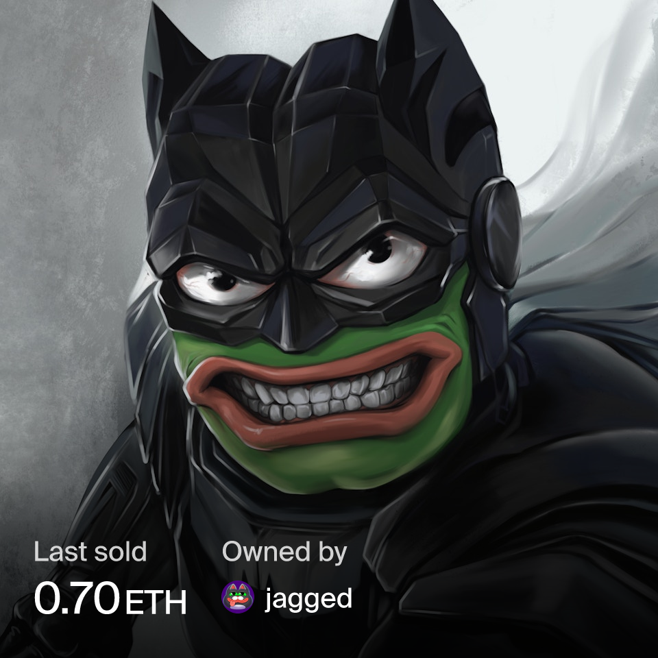 🦇 Pepe Batman 🦇 | Foundation