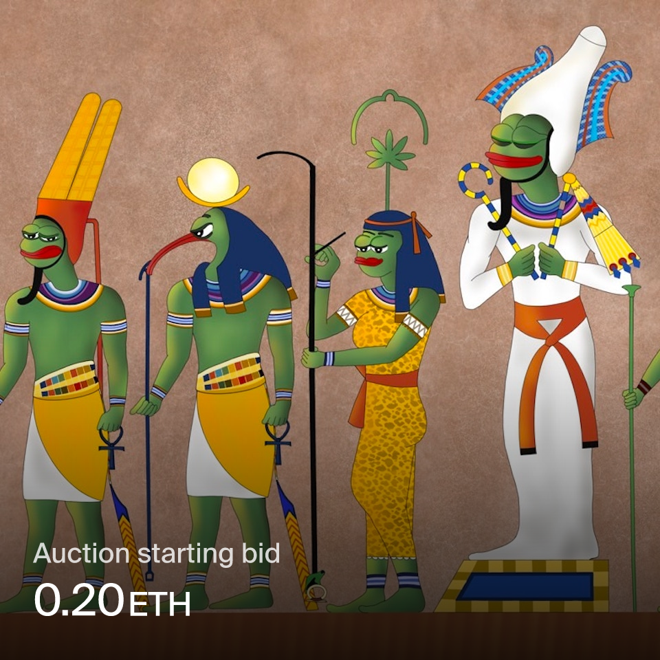 PEPE The Egyptian Gods | Foundation