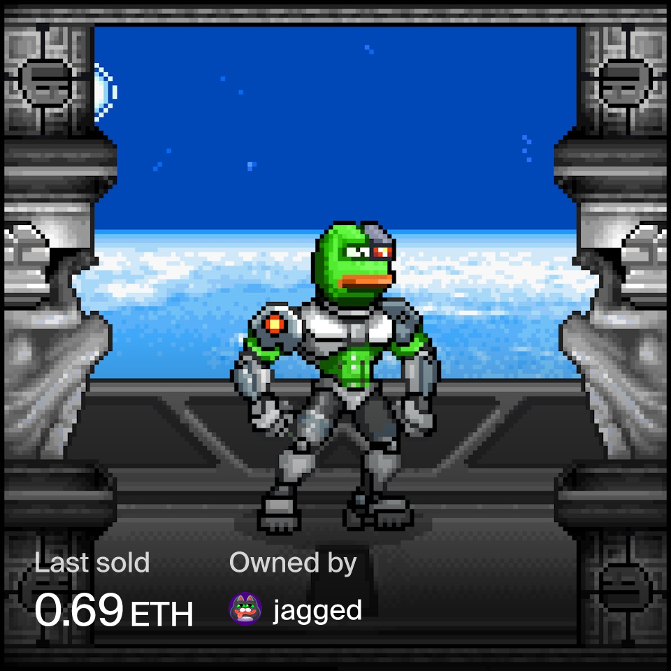 🐸 Cyborg PePe 🤖 | Foundation