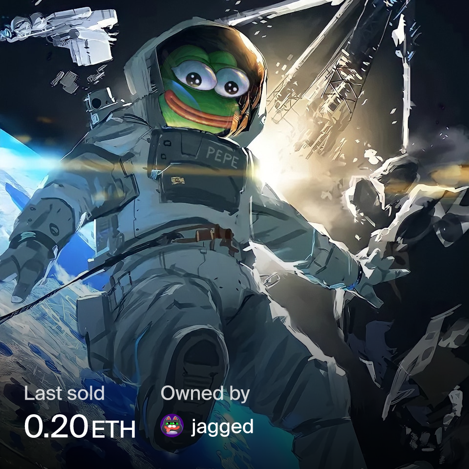 🛰 Pepe in Space 🛰 | Foundation