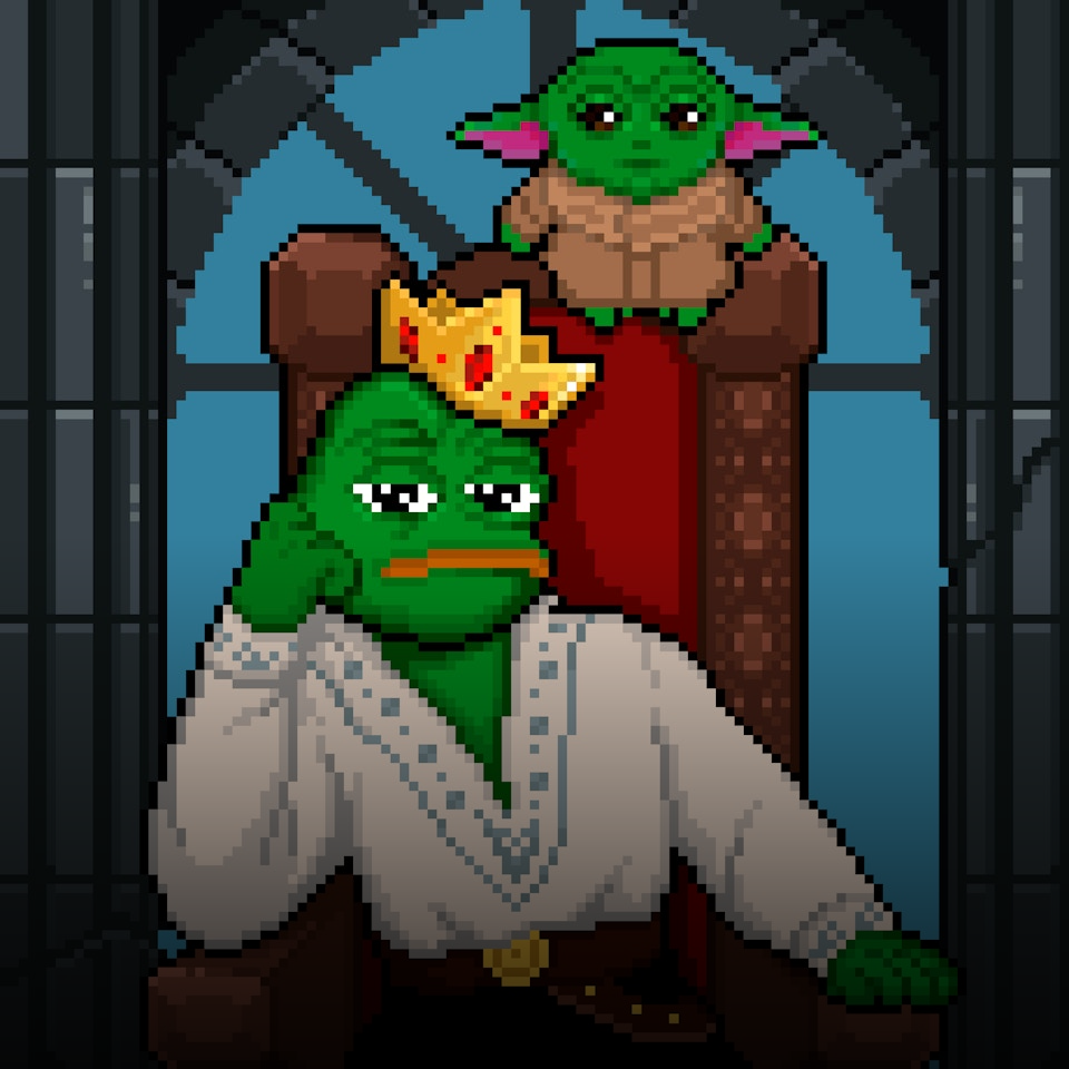 Bored King Pepe | Foundation