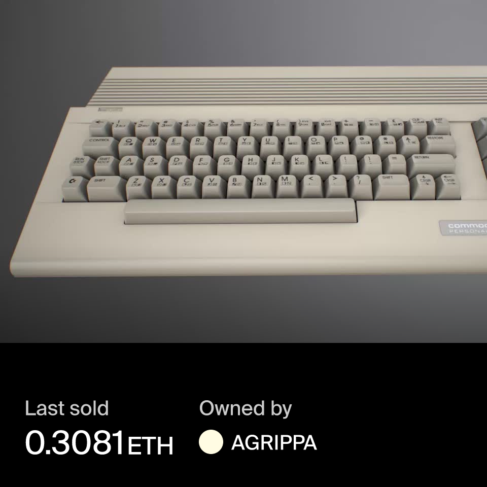 Inside-Out Model of a Commodore 64 (C64C) | Foundation