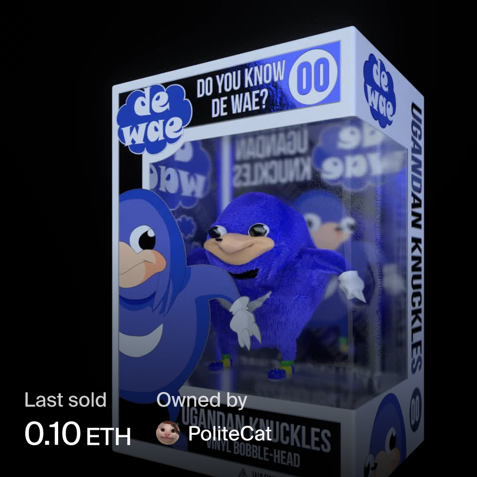 Blue Ugandan Knuckles | Foundation