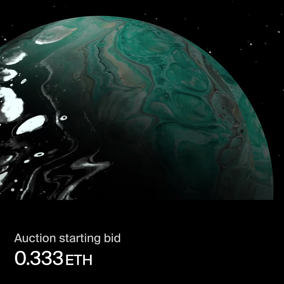 A Turquoise planet | Foundation