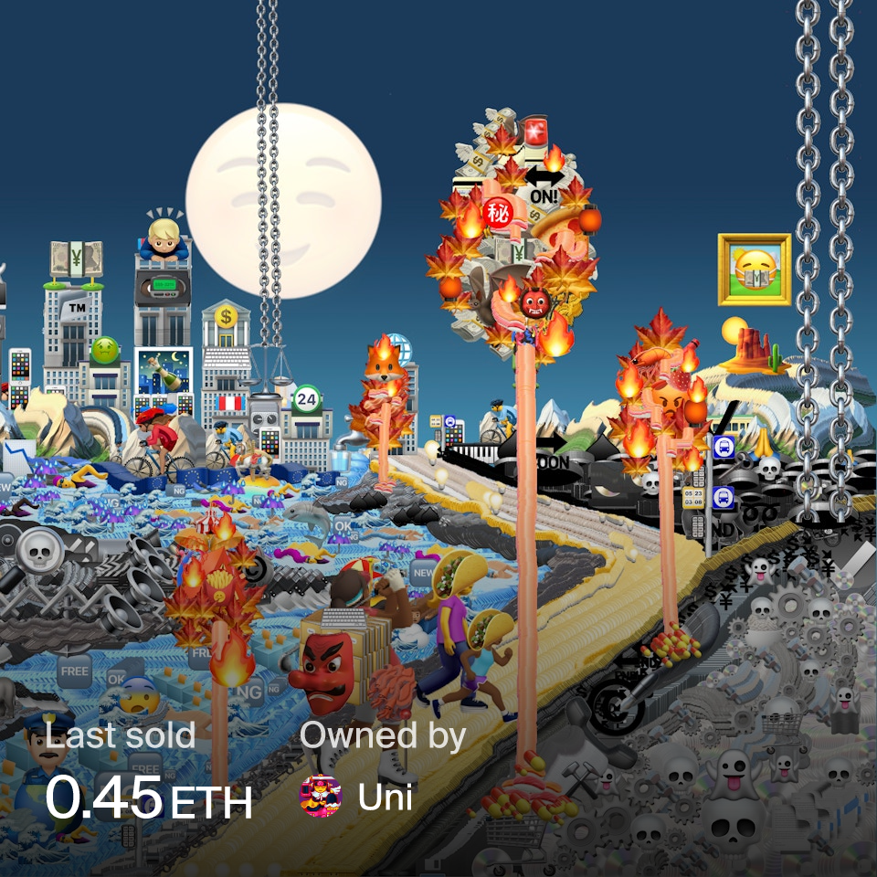 Emoji_kaido53 “NUMAZU(escape)” NFT_ver | Foundation