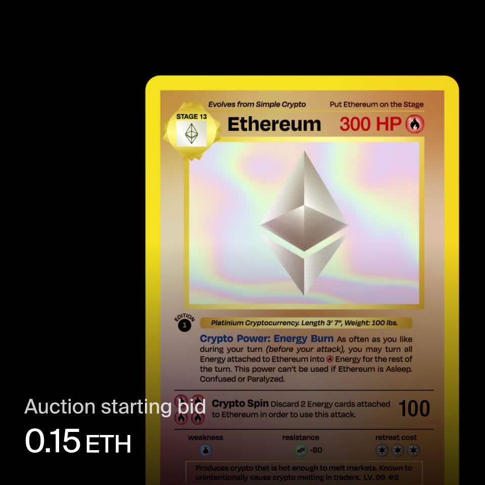 Ethereum card | Foundation