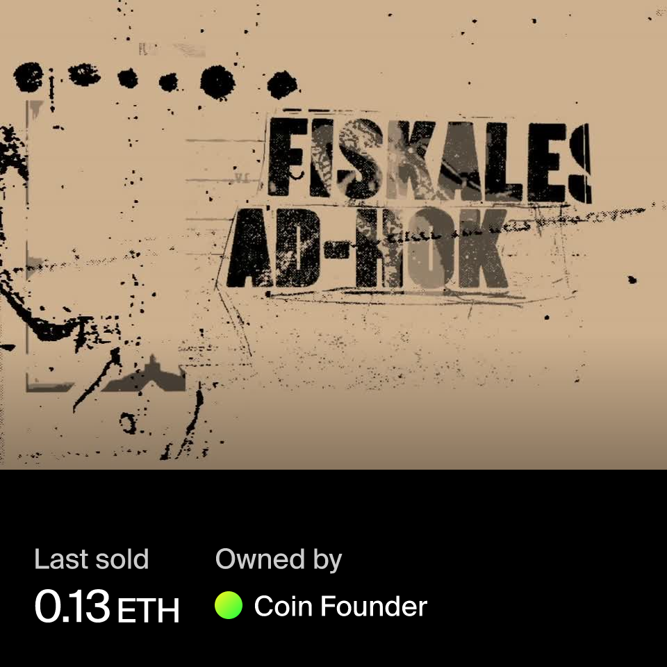 Fiskales Ad-hok | Foundation