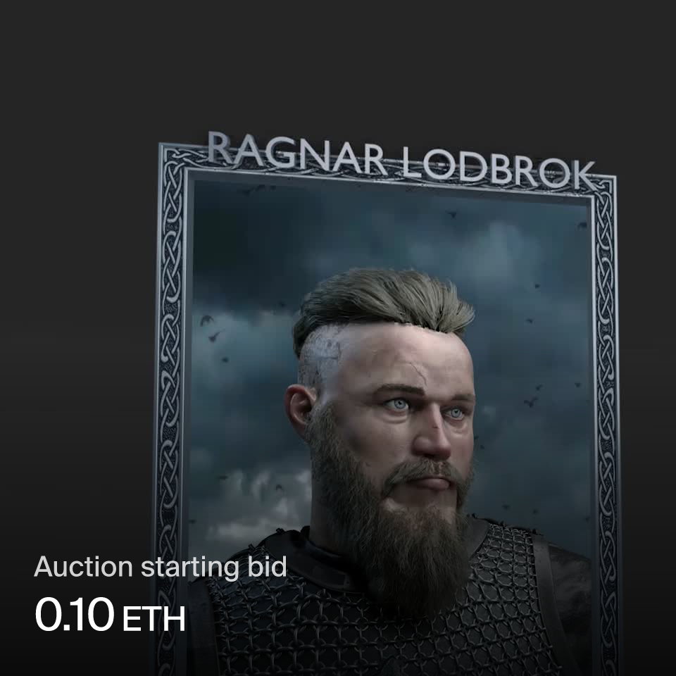 Ragnar Lodbrok Portrait | Foundation