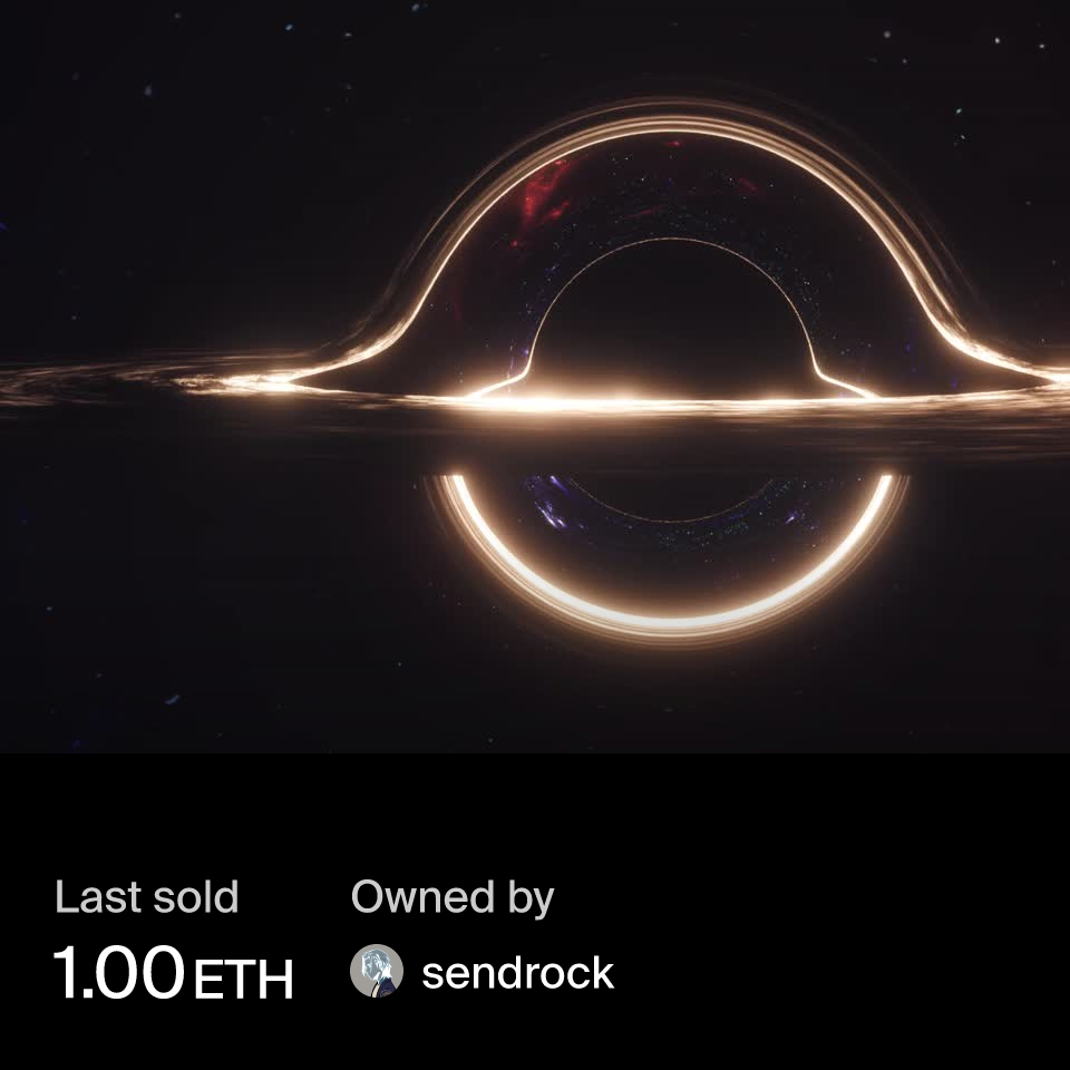 "Blackhole" | Foundation