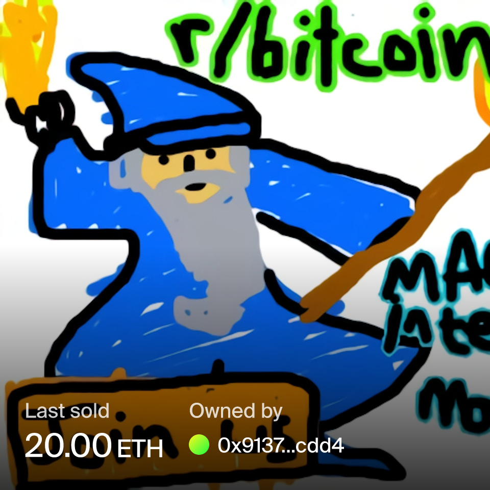 Magic Internet Money: Bitcoin Wizard | Foundation