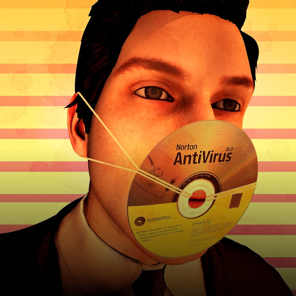 [Day 1969] “NORTON’S ANTI-VIRUS FACE MASKS" | Foundation