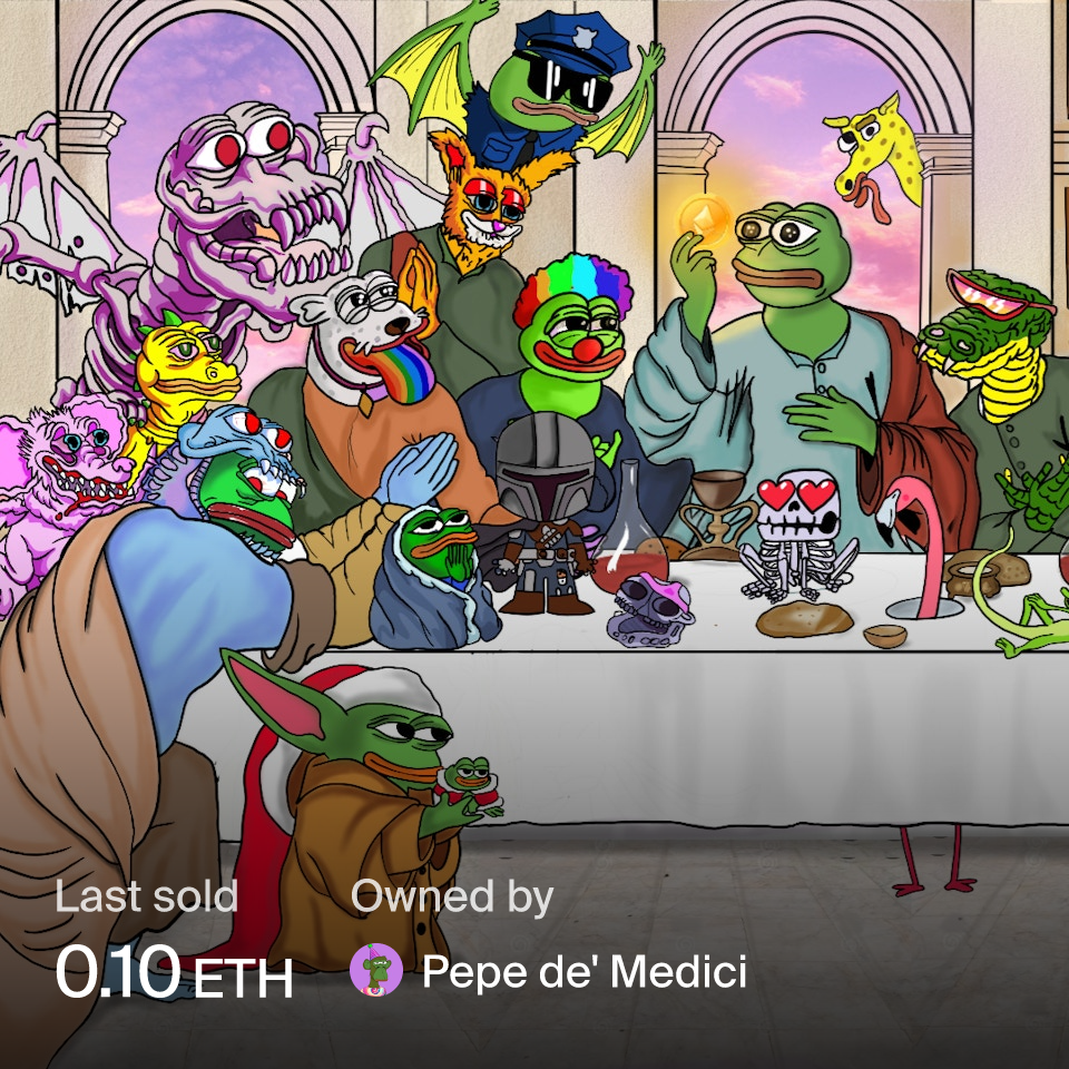 The Last Supper: Pepe Frns | Foundation