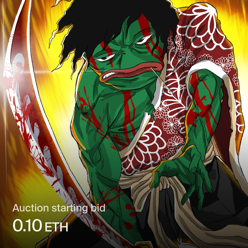 Pepe The Fire Samurai | Foundation