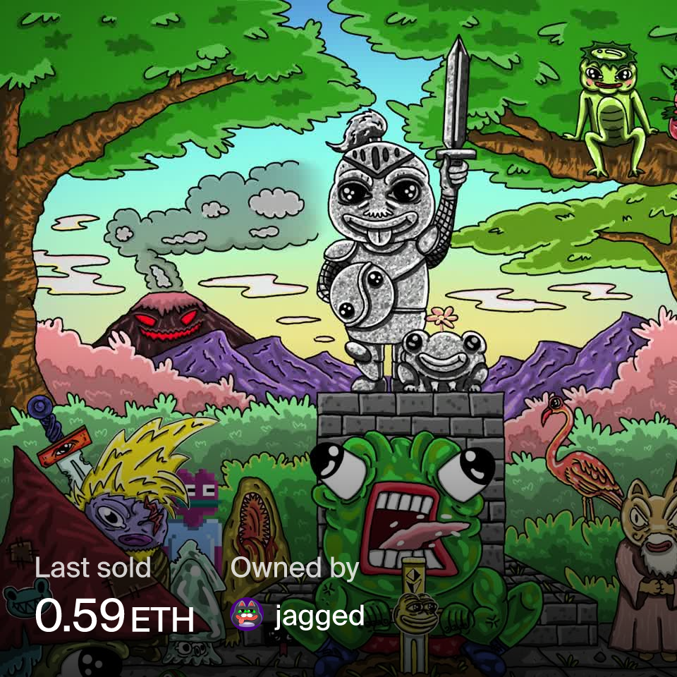 PEPE Master Sword 🐸🗡 | Foundation