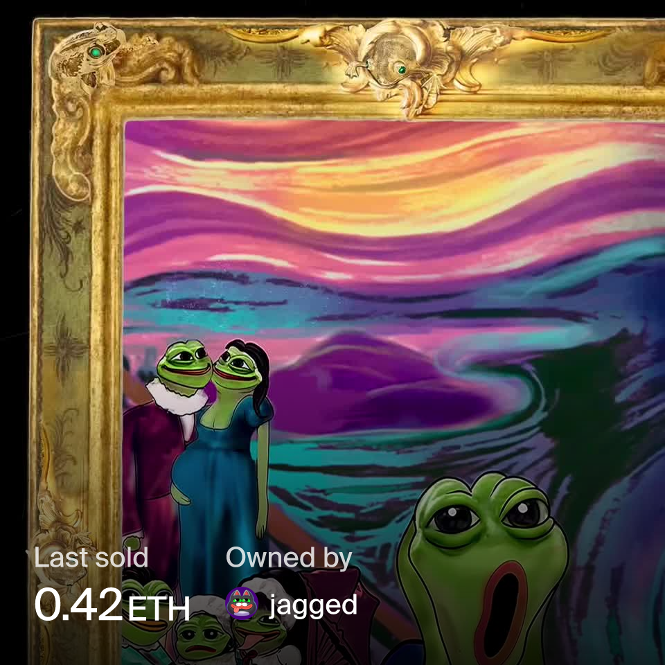 Pepe's Scream #2 | Foundation