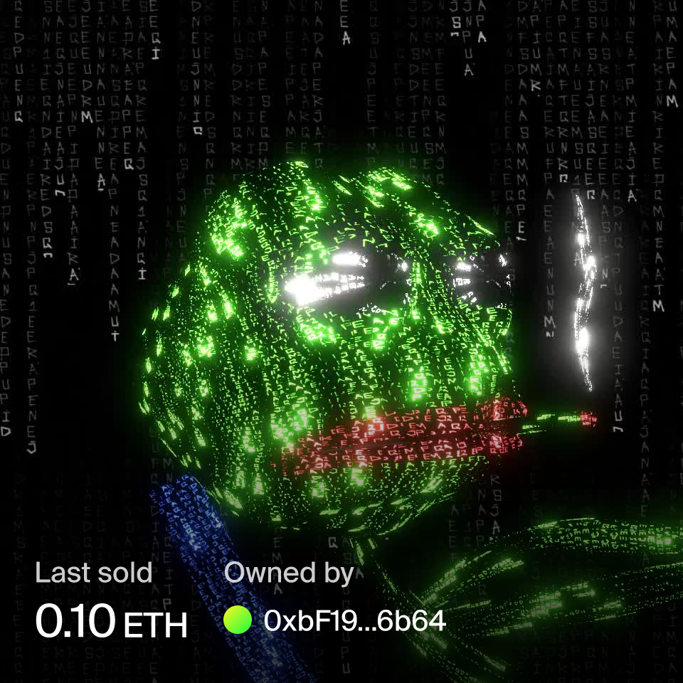 Matrix Mfer Pepe | Foundation