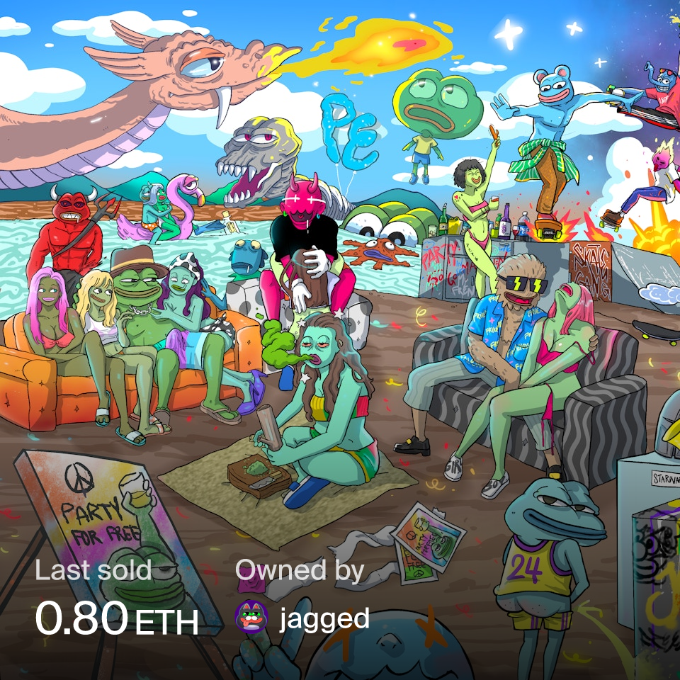 Pepe Party for Free. | Foundation