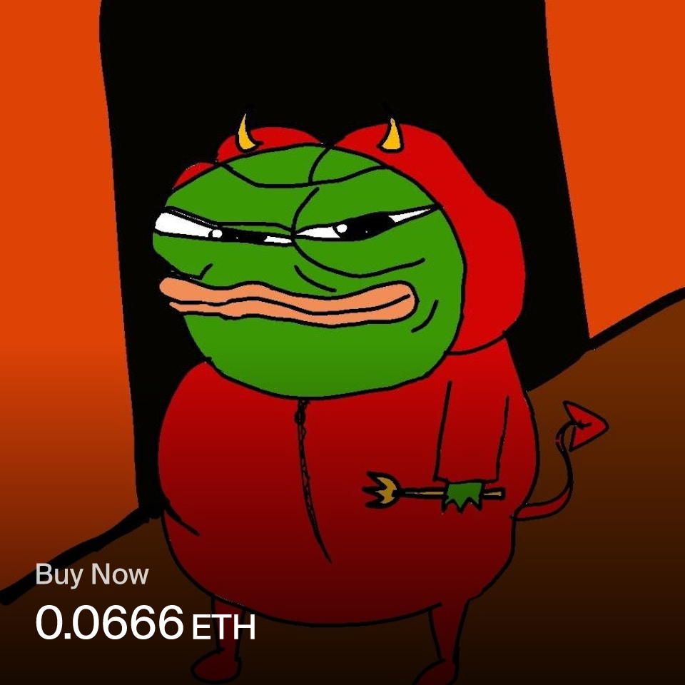 Pepe the Demon of Suspicion | Foundation