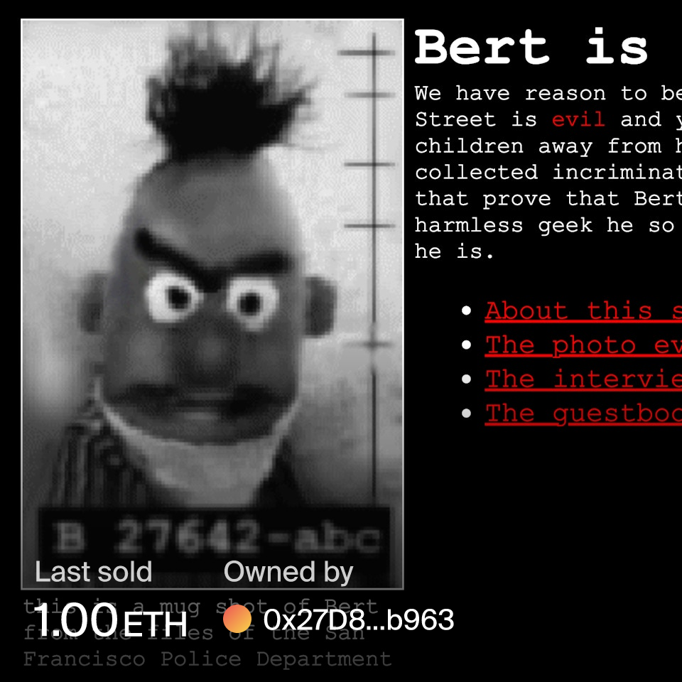 Bert Is Evil #2 | Foundation