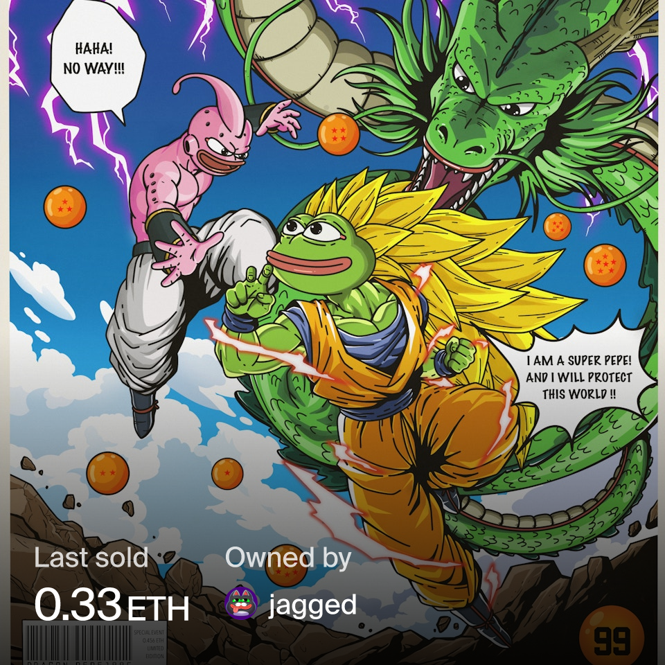 Dragon Pepe : Pepe Fist | Foundation