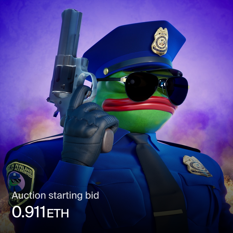 👮 POLICE PEPE 🐸 | Foundation