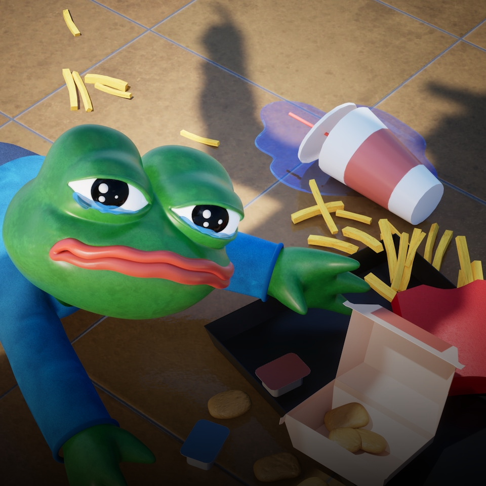Pepe Spills His Tendie 😥 | Foundation