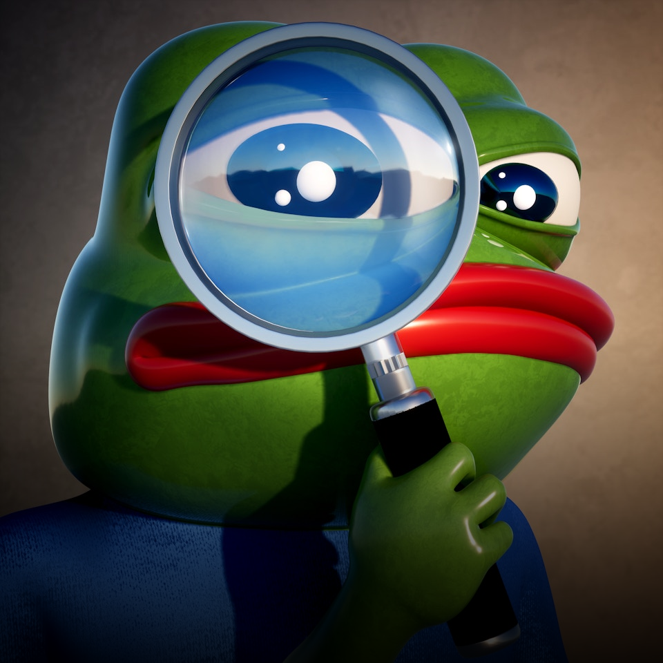 Magnifying Glass Pepe 🔍 | Foundation