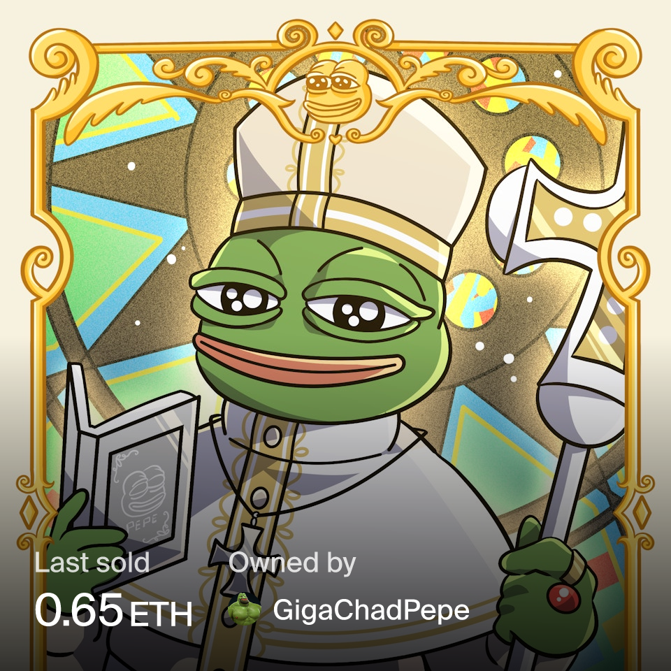 POPE PEPE | Foundation