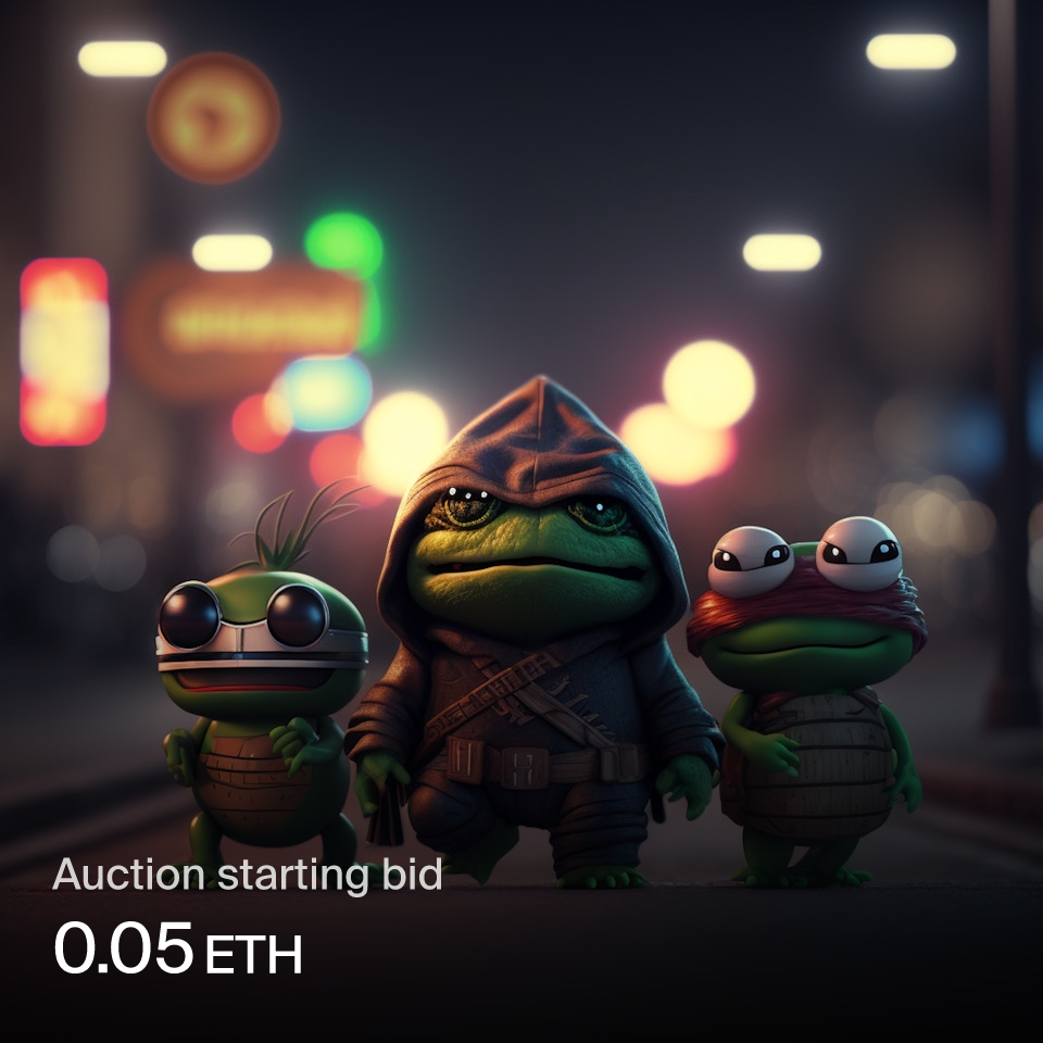 Pepe and friends ninja mode time | Foundation