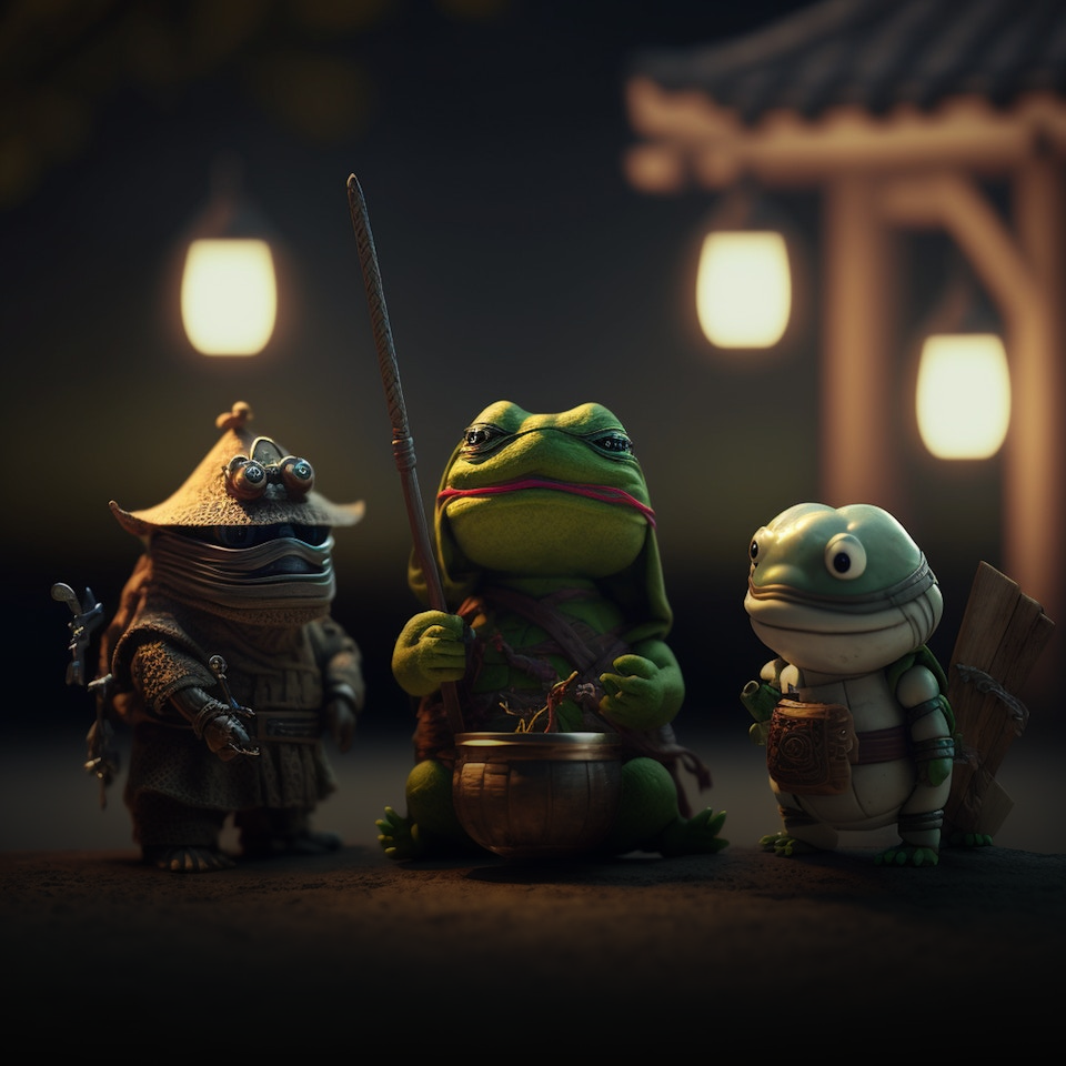 Pepe samurai family | Foundation