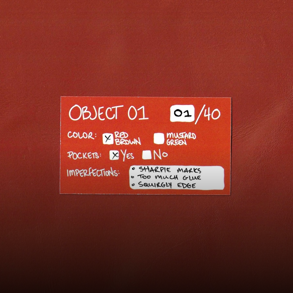 OBJECT 01 #01 | Foundation